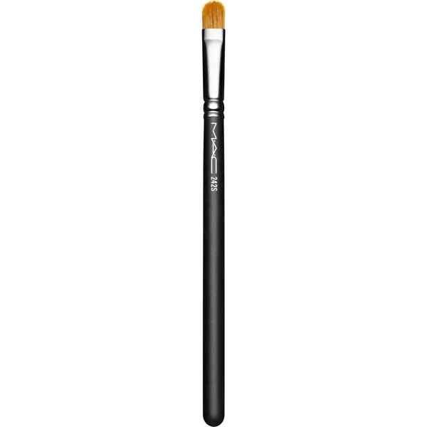 MAC COSMETICS 242s Synthetic Shader Makeup Brush - No Color