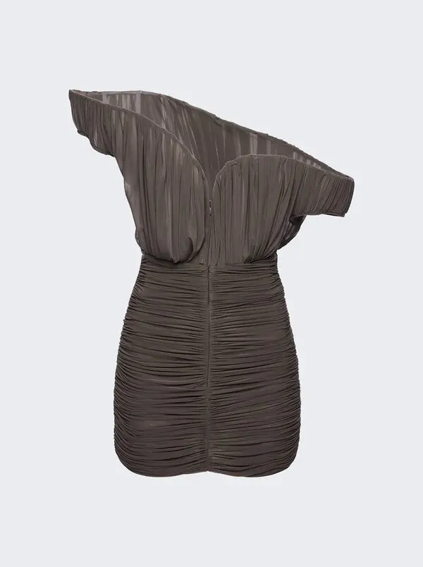 Magda Butrym Asymmetrical Petal Mini Dress