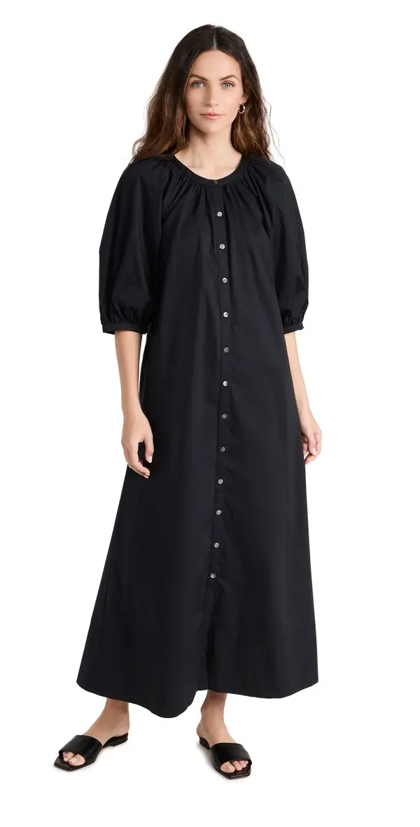 Staud Vincent Maxi Dress - Black