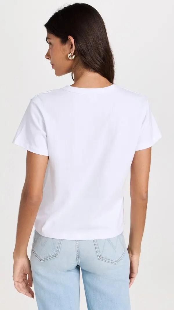 LESET The Margo Cotton T-shirt - White