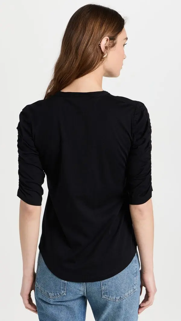 Veronica Beard Waldorf Tee - Black