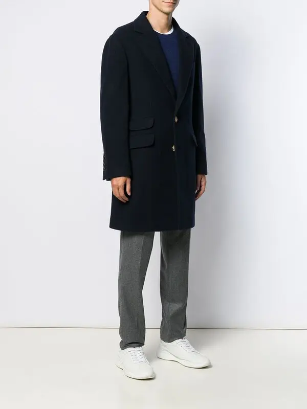 Brunello Cucinelli Single-breasted Cashmere Coat