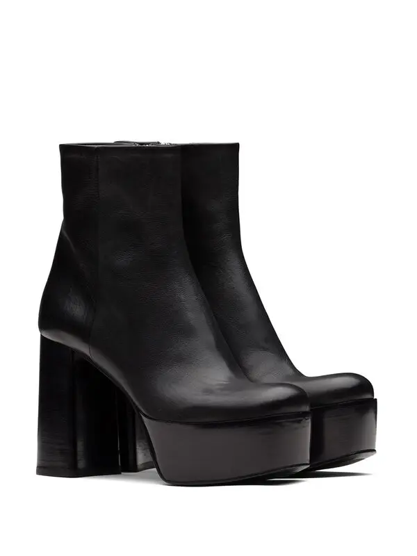 Prada Platform Ankle Boots