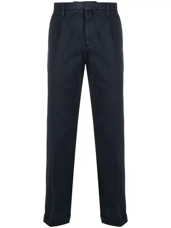 BRIGLIA 1949 Pleated Straight-leg Trousers