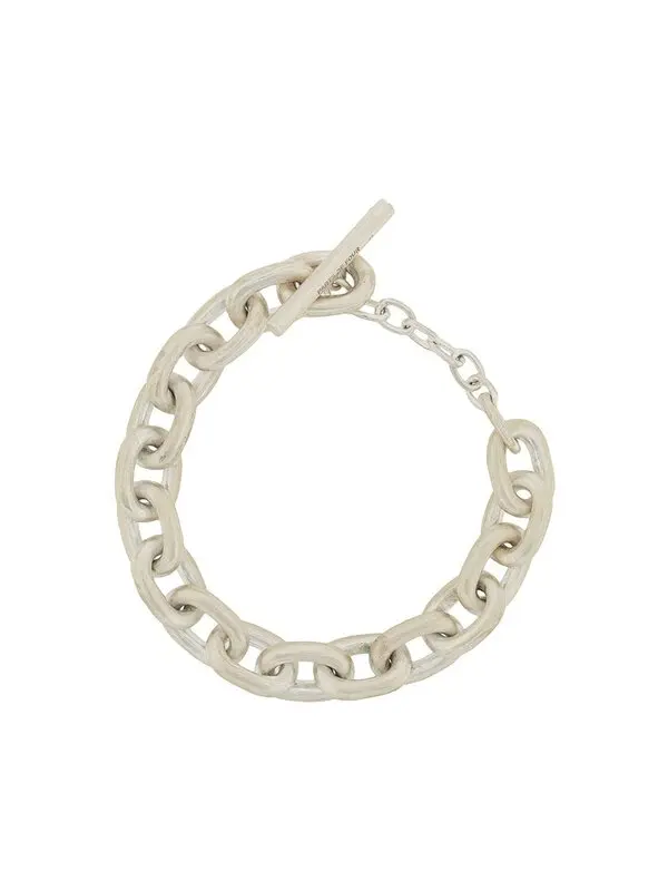 PARTS OF FOUR Small Links Chain Bracelet - Grey