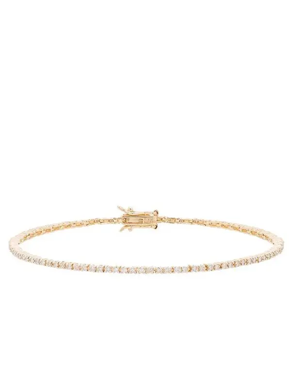 Mateo 14k Yellow Diamond Tennis Bracelet