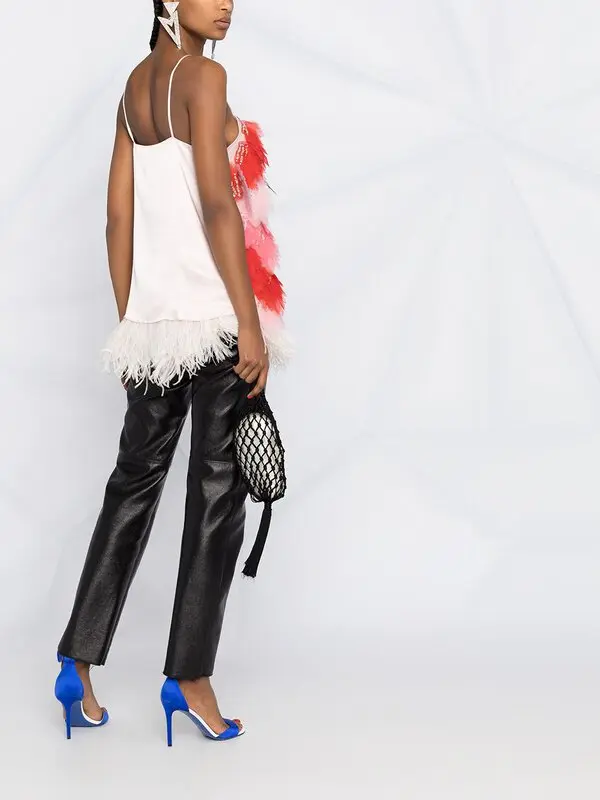 Emilio Pucci X Koché Embellished Feather Top