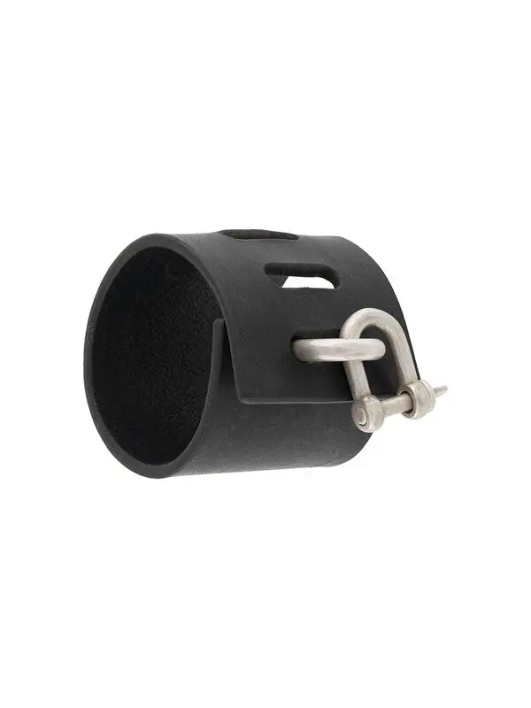 PARTS OF FOUR Restraint Charm Cuff - Black