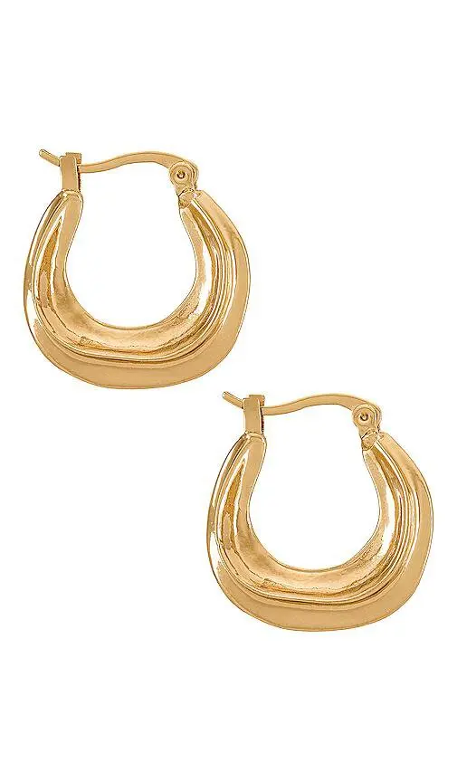 CASA CLARA Lennon Hoop Earrings