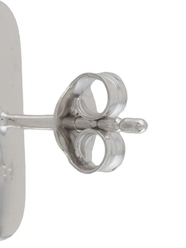 TRUE ROCKS Pill Stud Earring - Silver