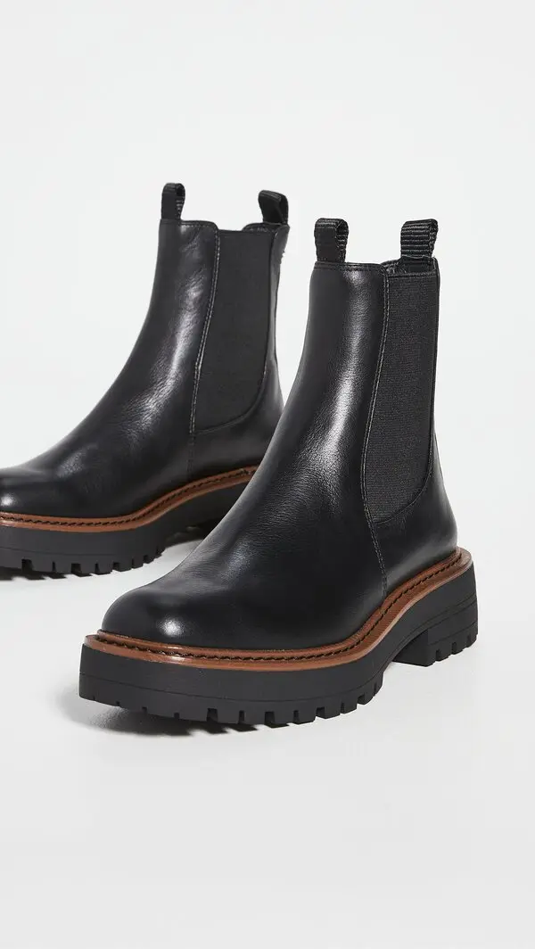 Sam Edelman Laguna Chelsea Boots - Black