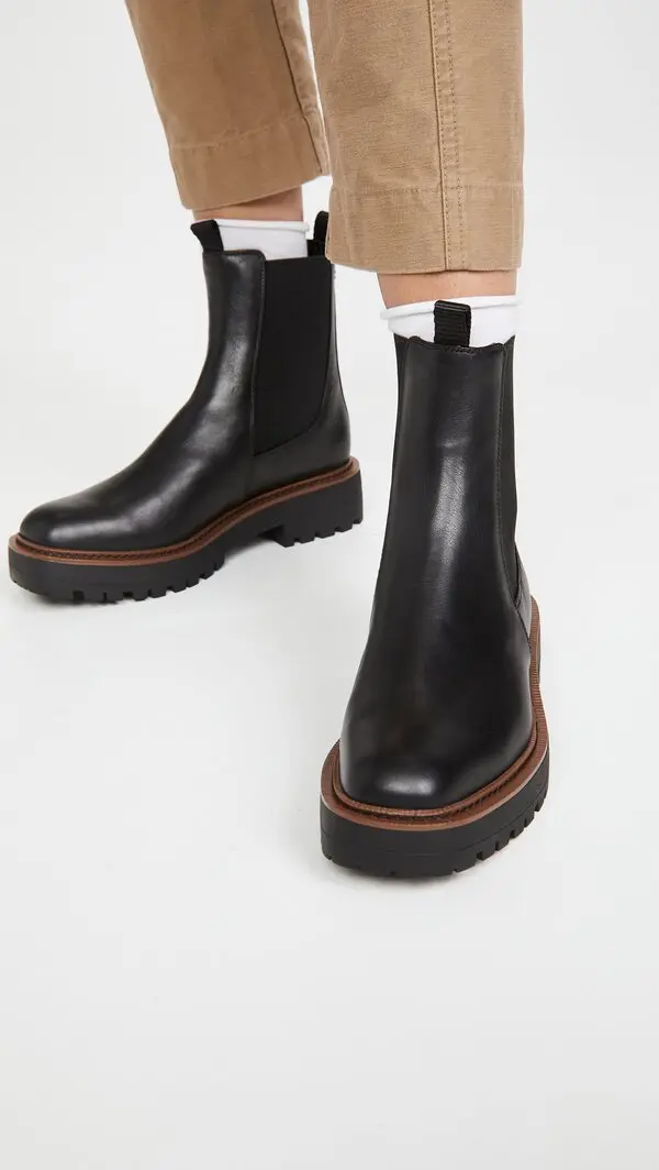 Sam Edelman Laguna Chelsea Boots - Black