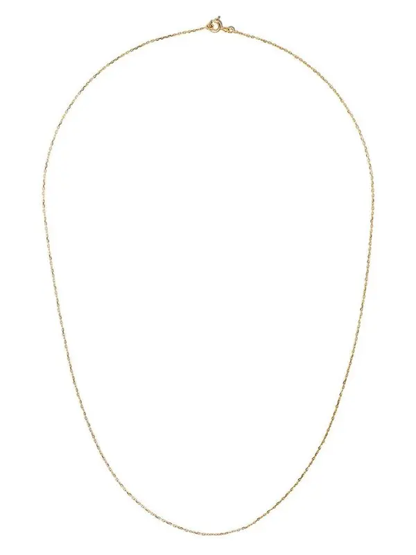 AURÉLIE BIDERMANN 18kt Yellow Forçat Chain Necklace - Gold
