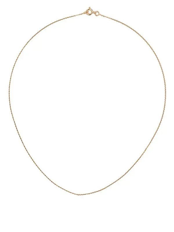 AURÉLIE BIDERMANN 18kt Yellow Forçat Chain Necklace - Gold