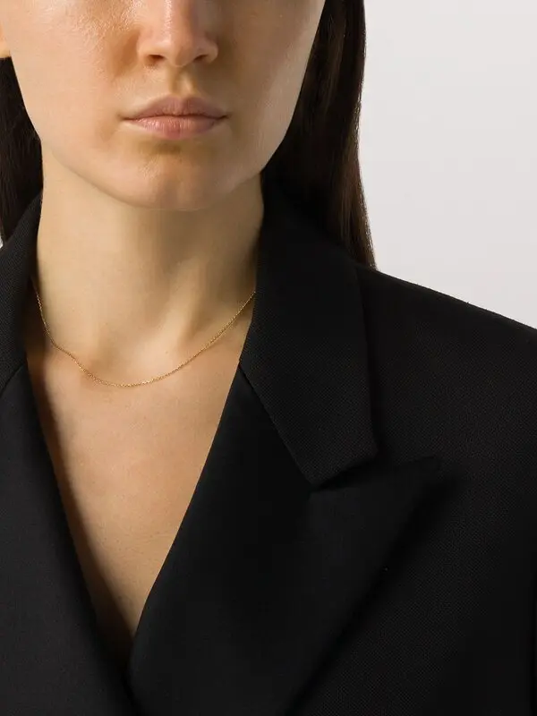 AURÉLIE BIDERMANN 18kt Yellow Forçat Chain Necklace