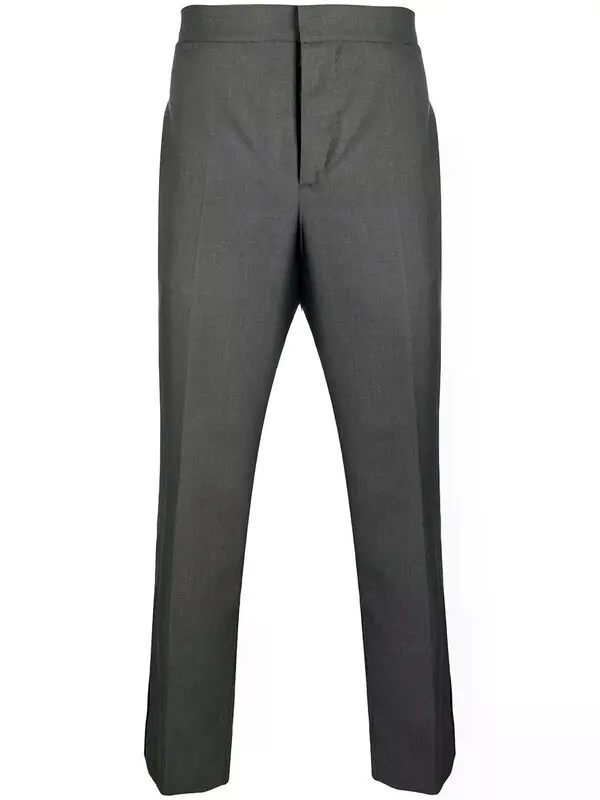 Brunello Cucinelli Tailored Wool Trousers - Grey