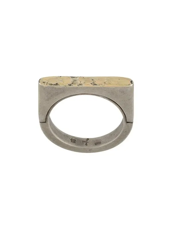 PARTS OF FOUR Sistema Oval Ring - Silver