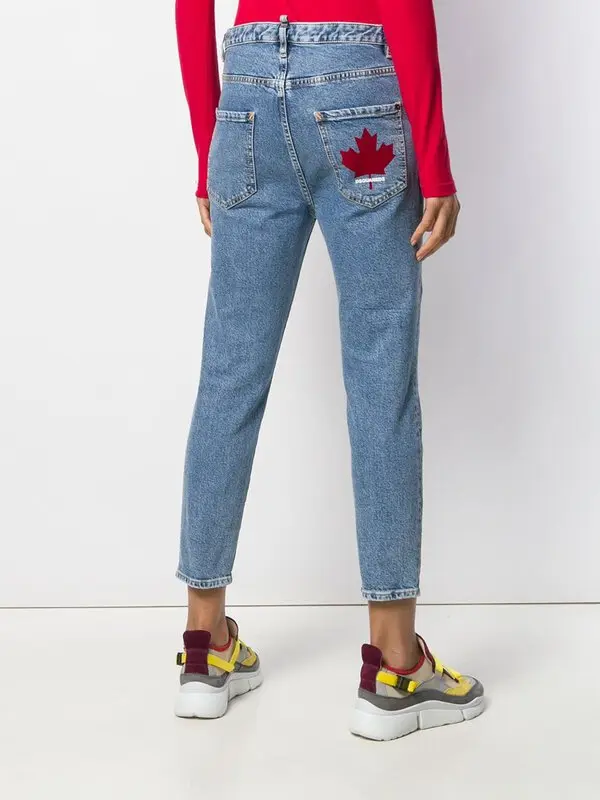 Dsquared2 Cropped Skinny Jeans