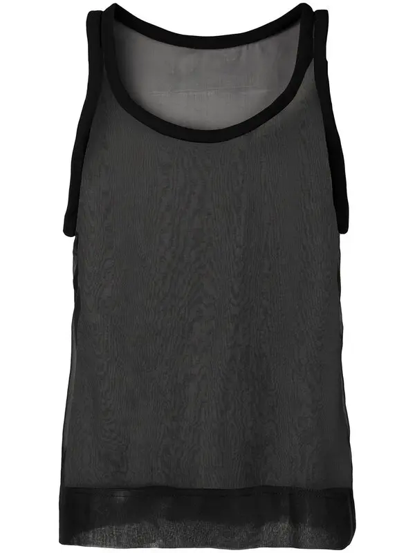 Valentino Garavani Silk Tank Top