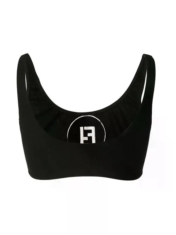 Fendi Sheer Logo Bikini Top