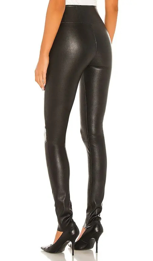 Sprwmn Ankle Legging With Inside Zip