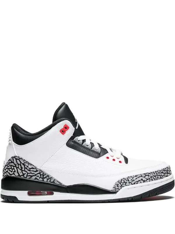 JORDAN Air 3 Retro Sneakers - White
