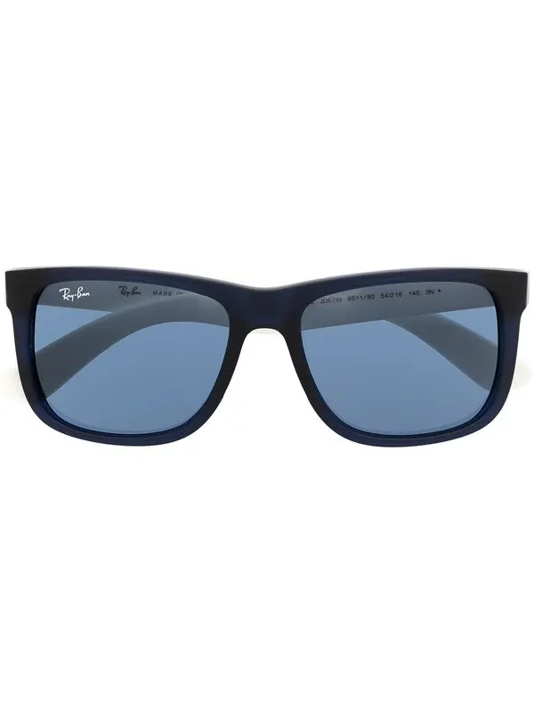 Ray-ban Justin Classic Rectangle Sunglasses - Blue