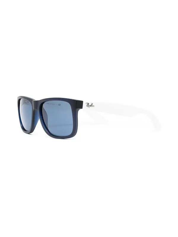 Ray-ban Justin Classic Rectangle Sunglasses - Blue