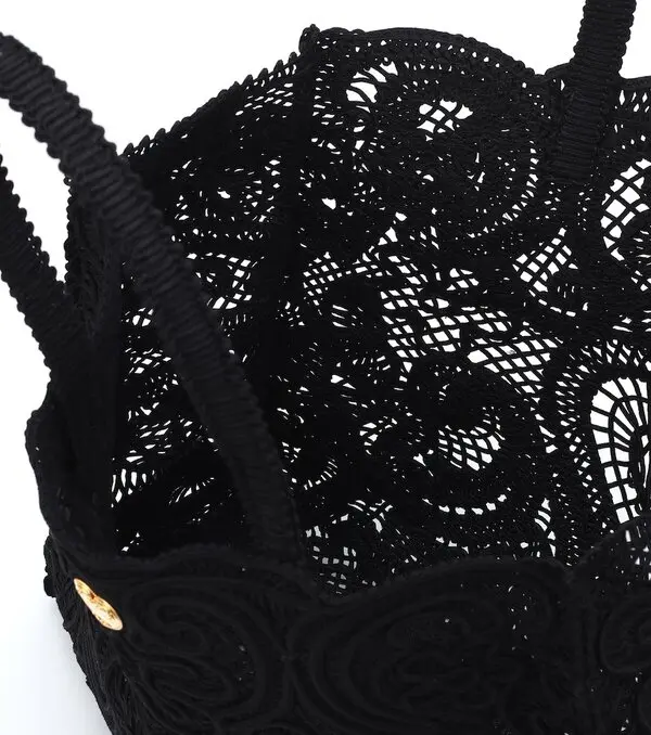 Dolce & Gabbana Beatrice Large Lace Tote