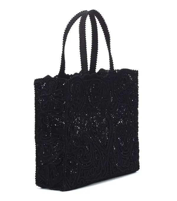 Dolce & Gabbana Beatrice Large Lace Tote