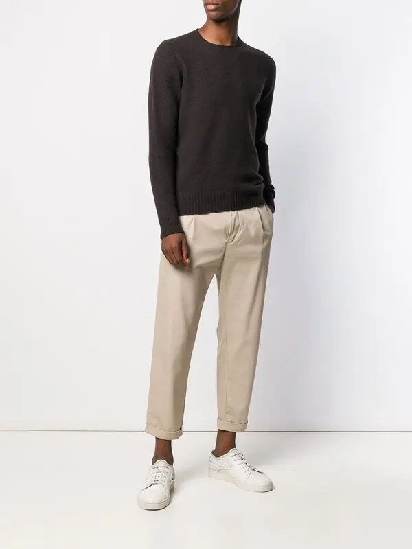 DRUMOHR Slim Fit Jumper - Brown