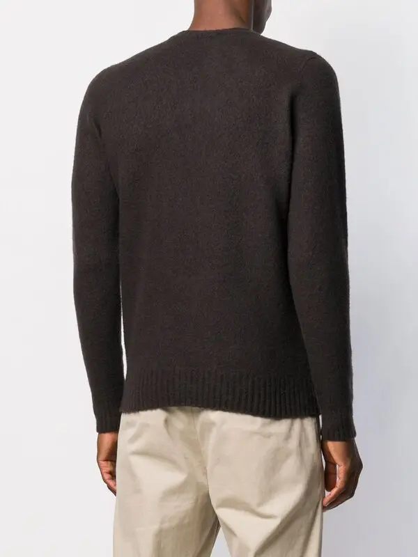 DRUMOHR Slim Fit Jumper - Brown