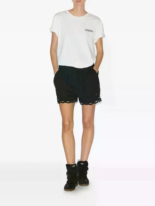 Isabel Marant Étoile Bekett Wedge Sneakers With Touch-strap Fastening - Black