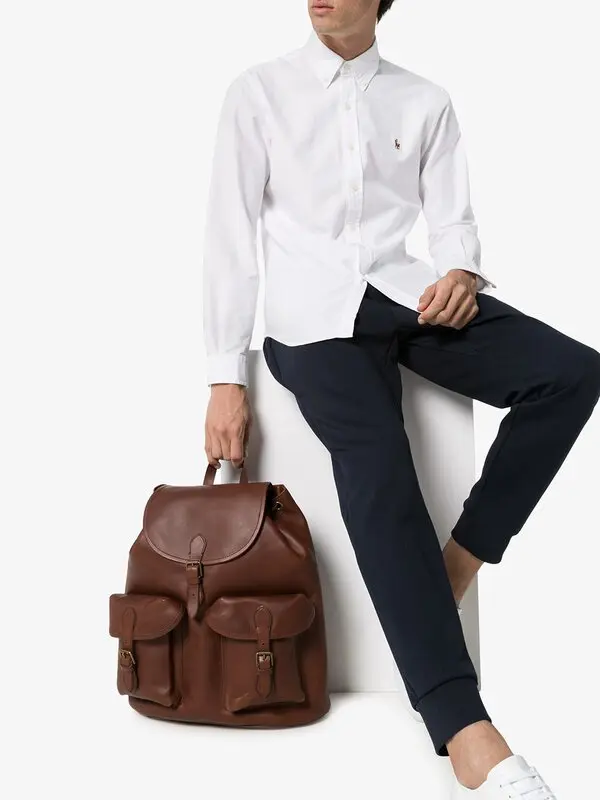 Polo Ralph Lauren Heritage Leather Backpack