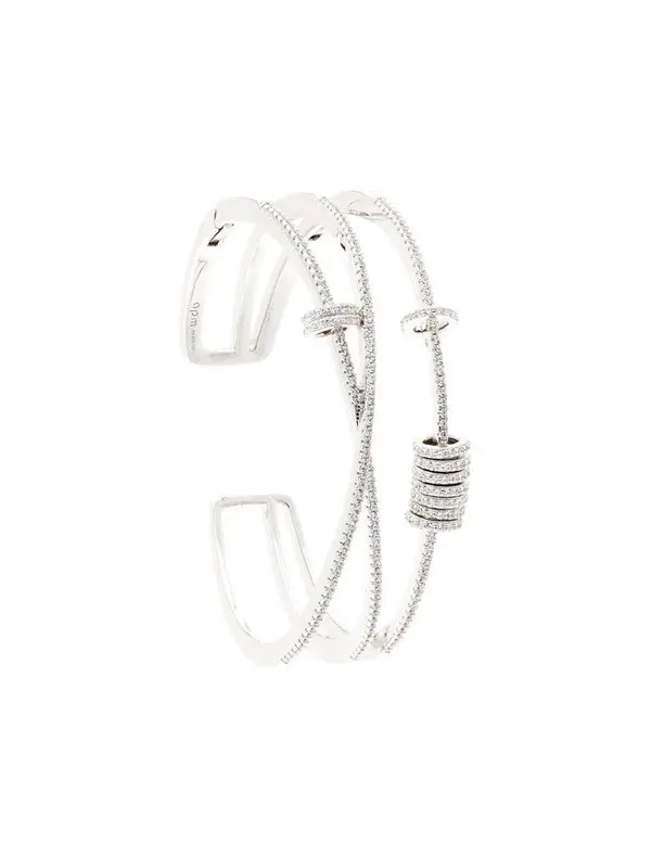 APM MONACO Piercing Sliding Rings Triple Cuff