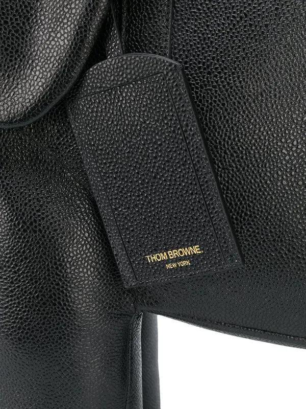 Thom Browne Elephant Bag In Pebble Grain Leather