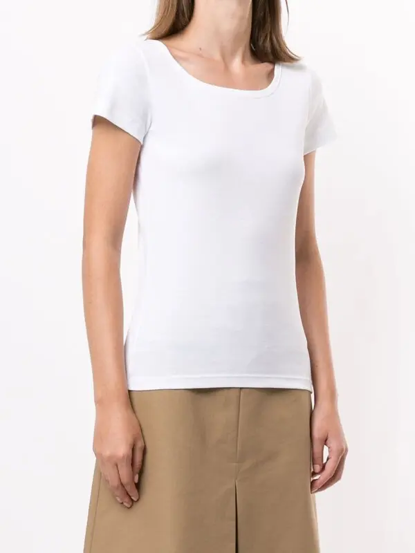 AGNÈS B. Le Chic Scoop Neck T-shirt