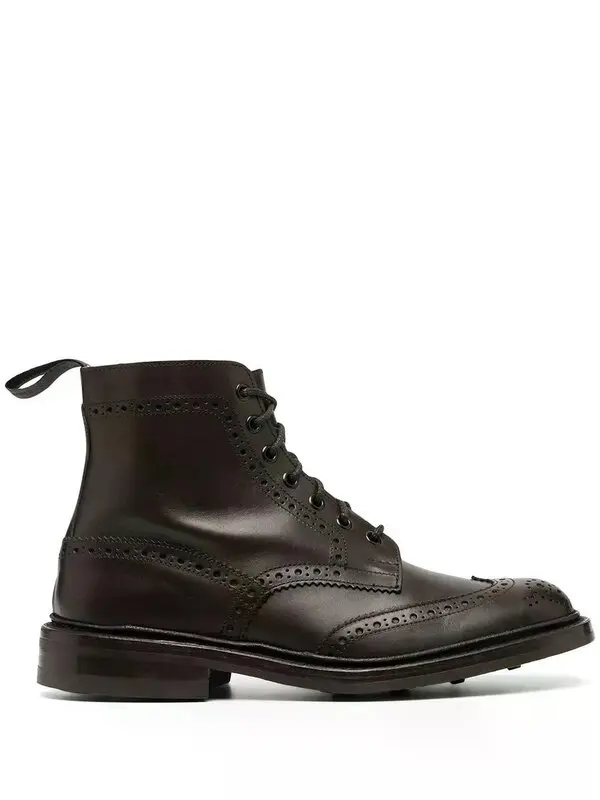 TRICKER'S Brogue-detail Boots