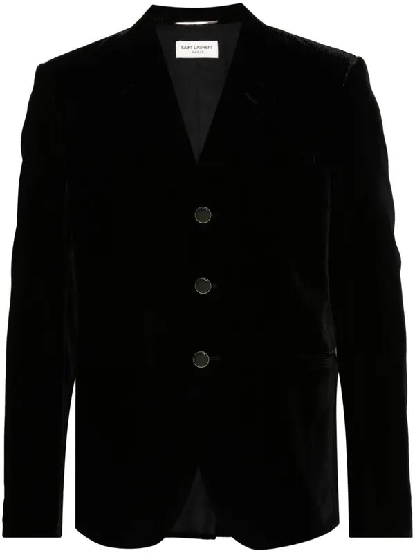 Saint Laurent Velour Blazer