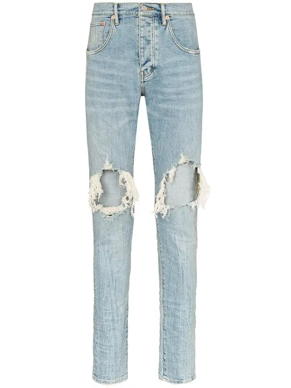 PURPLE BRAND Slim Fit Jeans - Blue