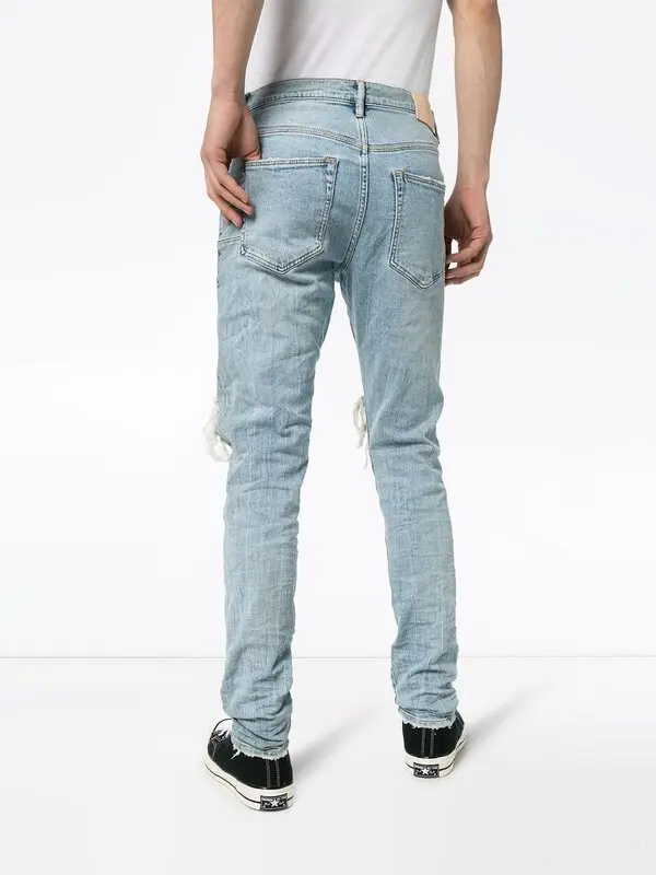 PURPLE BRAND Slim Fit Jeans - Blue