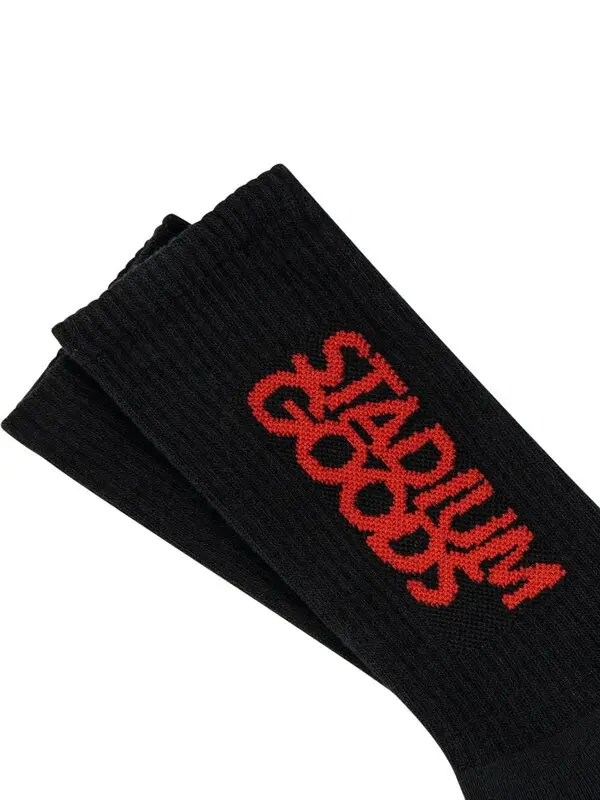 STADIUM GOODS® Logo Crew Socks - Black