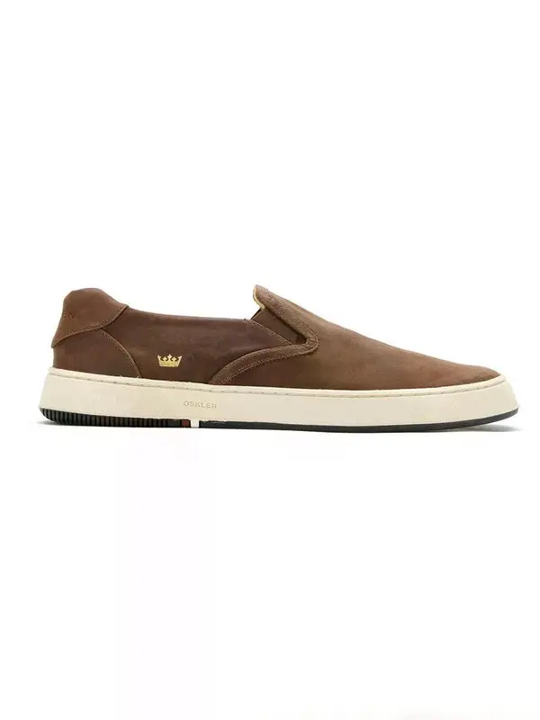 OSKLEN Leather Slip-on Sneakers