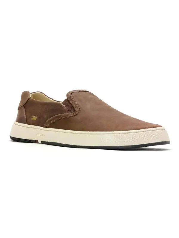 OSKLEN Leather Slip-on Sneakers
