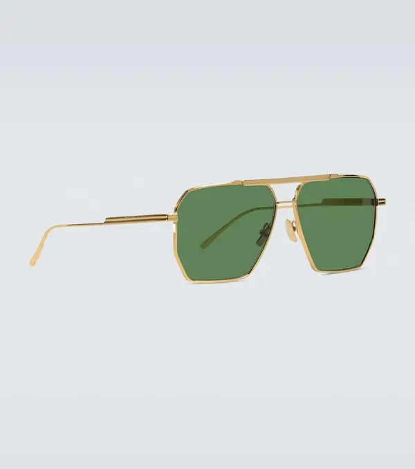 Bottega Veneta Metal-frame Sunglasses
