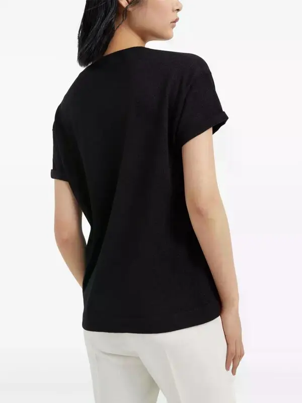 Brunello Cucinelli Plain Knitted T-shirt