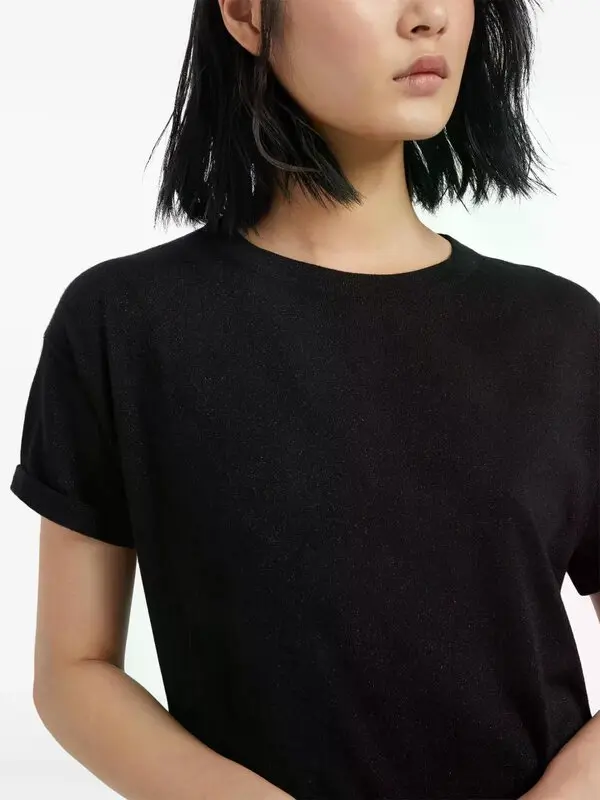 Brunello Cucinelli Plain Knitted T-shirt