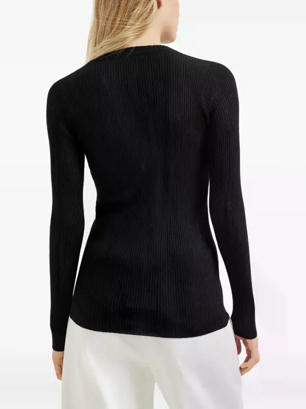 Brunello Cucinelli Fine Knit Jumper - Black