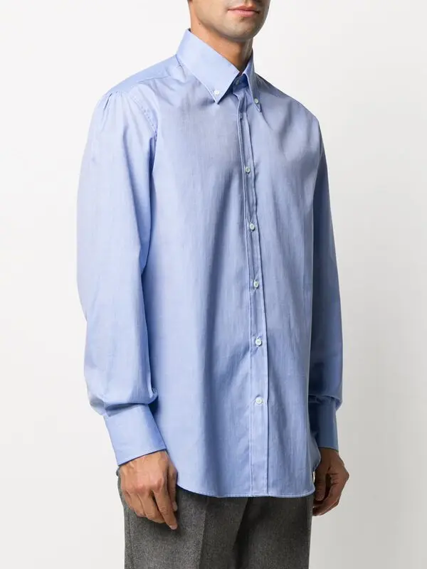 Brunello Cucinelli Plain Button Shirt