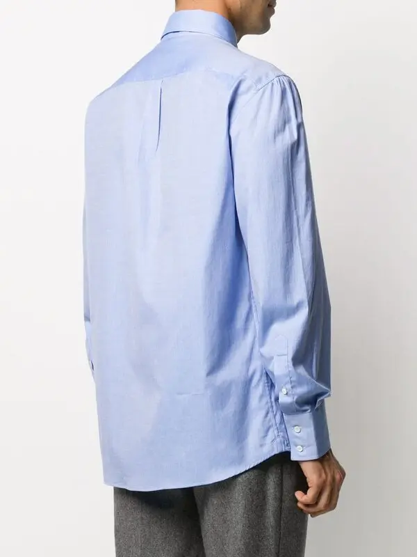 Brunello Cucinelli Plain Button Shirt